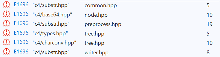 Can't open file "c4/substr.hpp" from yaml_src\c4\yml\common.hpp · Issue #160 · biojppm/rapidyaml ...