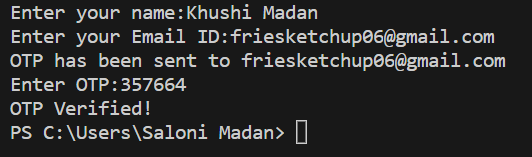 GitHub - khushimadan/OTP-Verification-System