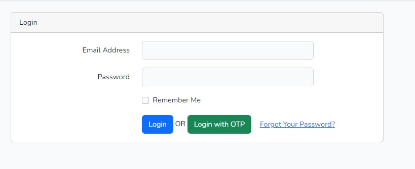 GitHub - pobitrodeb/laravel_otploginandregister-app: Learning login ... GitHub - pobitrodeb/laravel_otploginandregister-app: Learning login ...