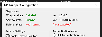 Unsupported version · Issue #1228 · stascorp/rdpwrap · GitHub