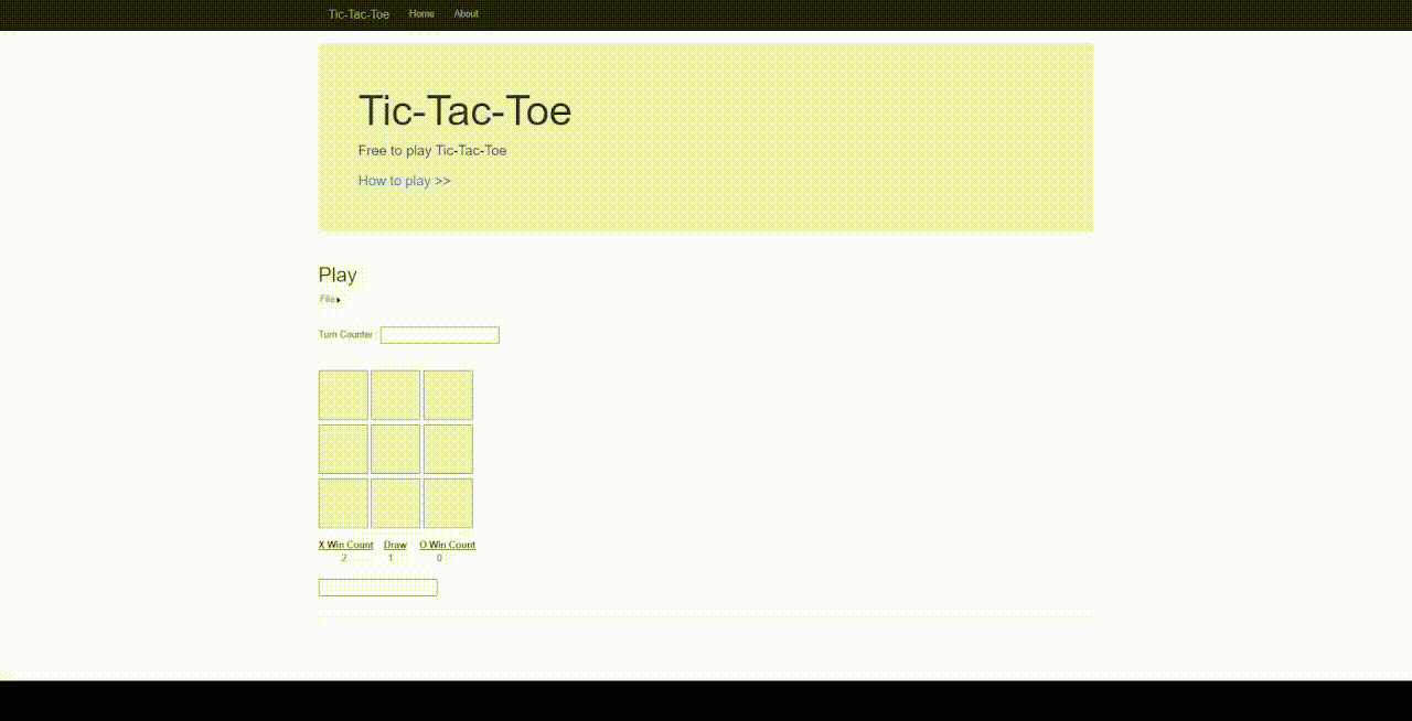 Github Oguzyldrmxnet Tic Tac Toe Simple Tic Tac Toe Game
