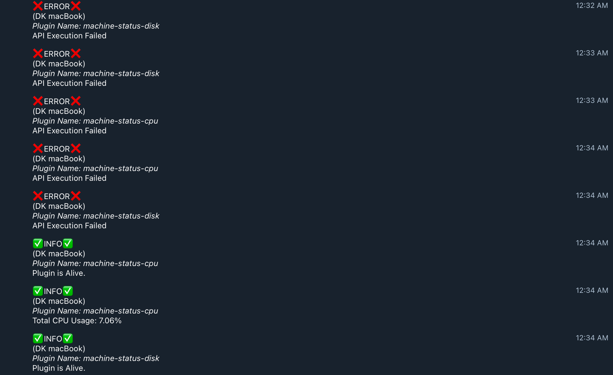 Enhancement on Dispatchers(Notifications. Prev) · Issue #240 · dsrvlabs/vatz · GitHub