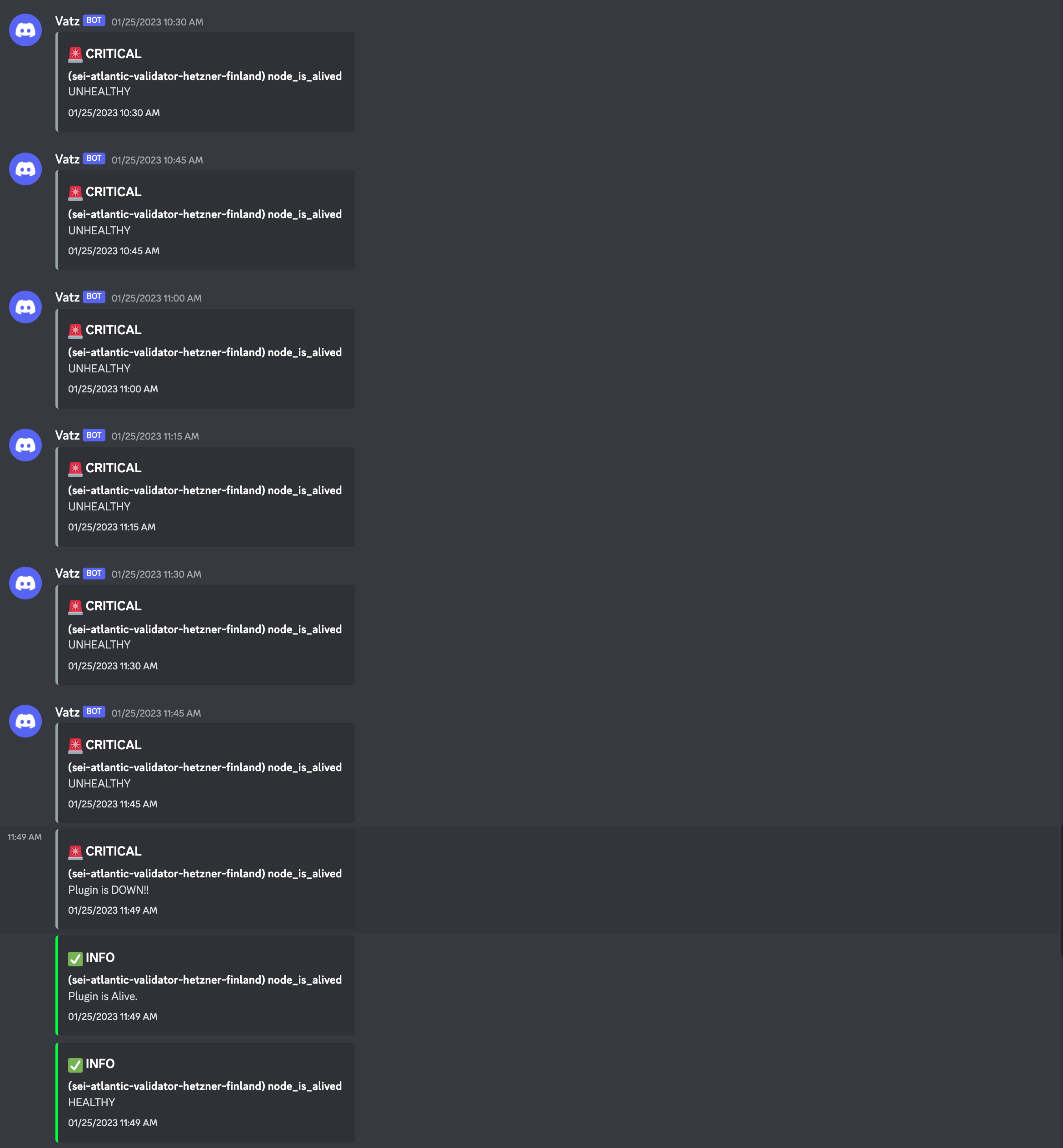 Cosmos - Plugin - node_is_alive · Issue #401 · dsrvlabs/vatz · GitHub