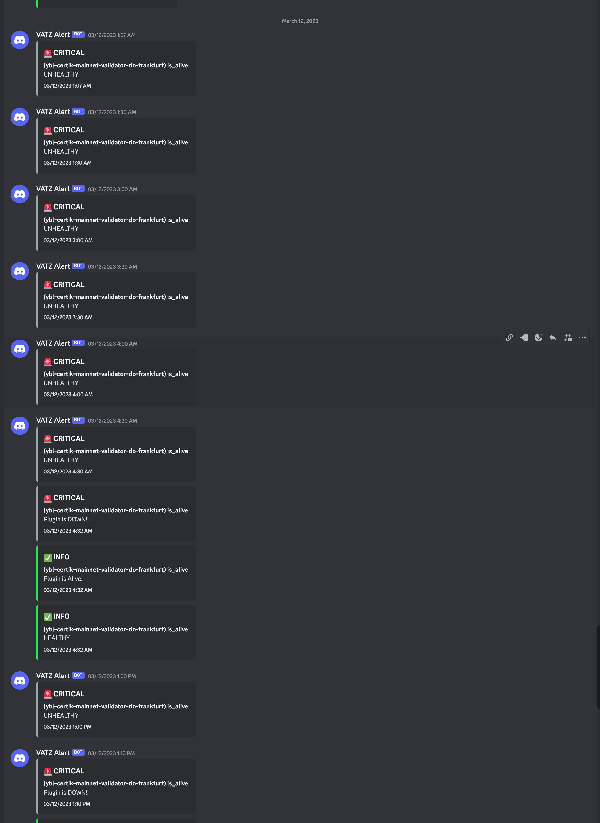 Cosmos - Plugin - node_is_alive · Issue #401 · dsrvlabs/vatz · GitHub