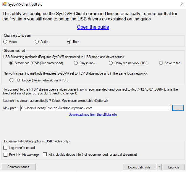 MPV won't start · Issue #45 · exelix11/SysDVR · GitHub