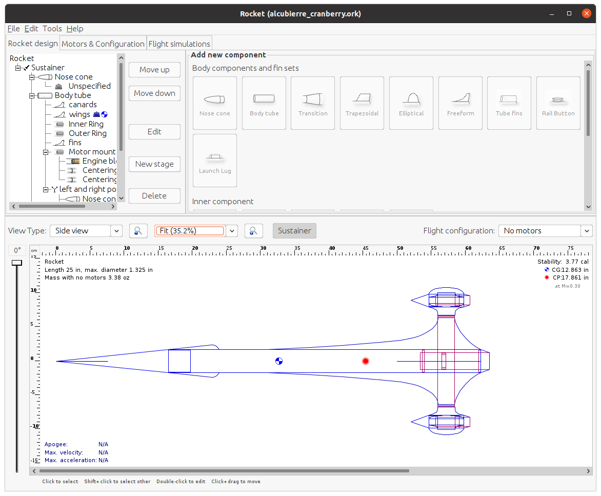 CP calculation broken in alpha12 · Issue #538 · openrocket/openrocket · GitHub