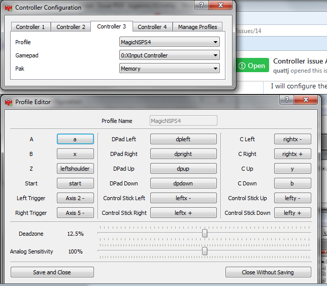 Controller issue April 1 release · Issue #14 · simple64/simple64 · GitHub