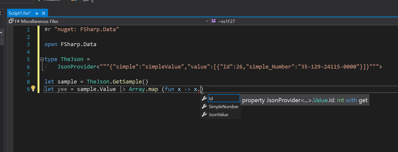 F# VS19 tooling does not work with FSharp.Data · Issue #11294 · dotnet/fsharp · GitHub