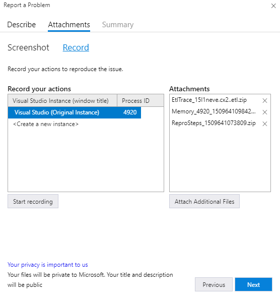 With ReSharper active, type info is hidden from tooltips when unused values or errors are ...