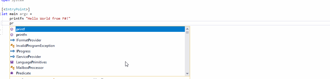 Description not available for completion items in .NET Core · Issue #4178 · dotnet/fsharp · GitHub
