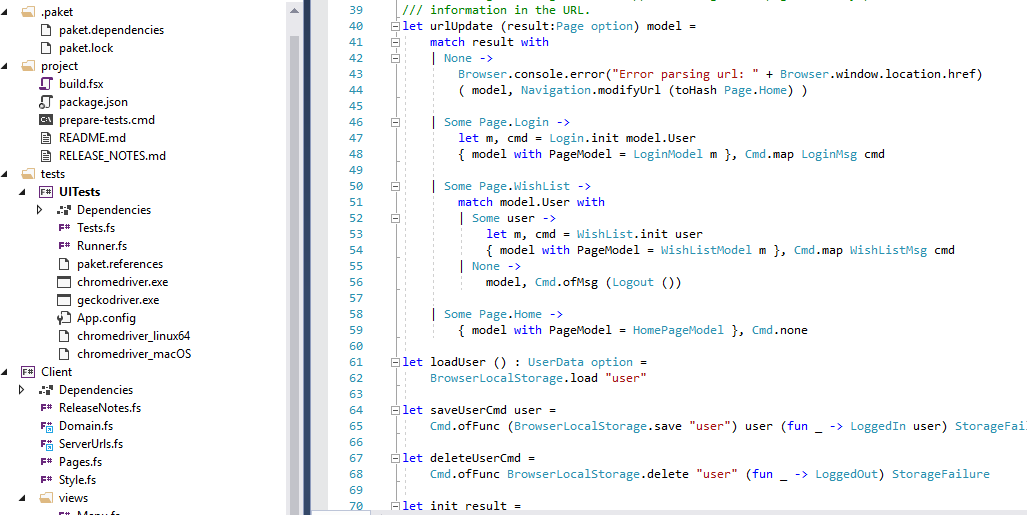 No intellisense work with Paket on NET Standard 2 · Issue #4085 · dotnet/fsharp · GitHub