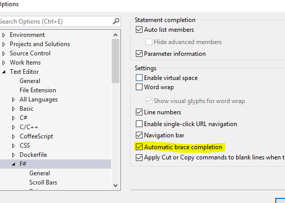 Place cursor in indented location with automatic brace completion ...