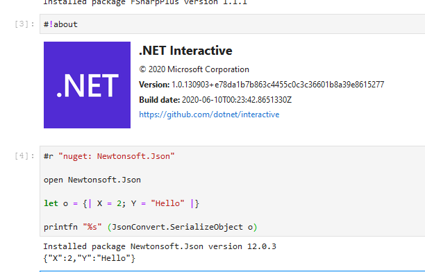 F Nuget Reference Doesnt Work In Vscode Notebooks · Issue 523 · Dotnetinteractive · Github