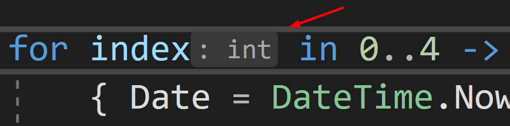 Inline Hints render slightly off-center (or at least appear that way ...
