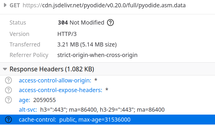 16 MB Download? · Issue #233 · pyscript/pyscript · GitHub