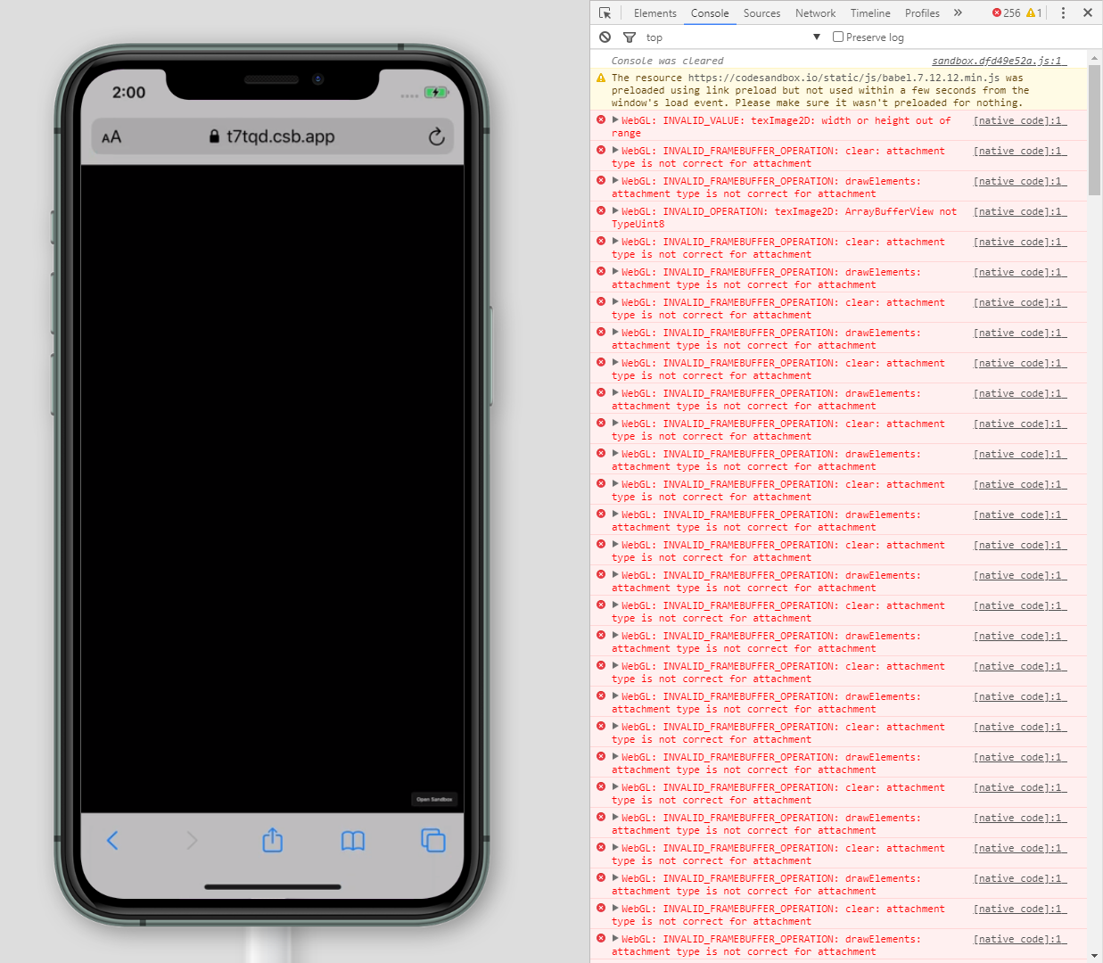 LUT problem in iOS 13 and below · Issue #305 · pmndrs/postprocessing · GitHub