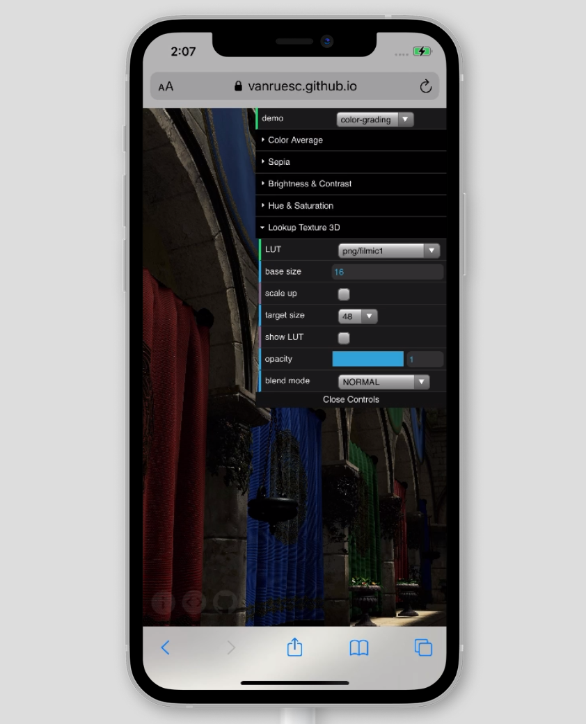 LUT problem in iOS 13 and below · Issue #305 · pmndrs/postprocessing · GitHub