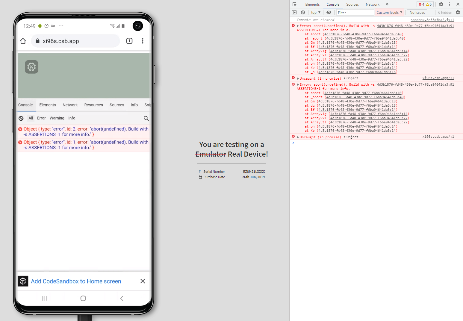 'Table index is out of bounds' and 'Memory access out of bounds' on Android Chrome · Issue #726 ...