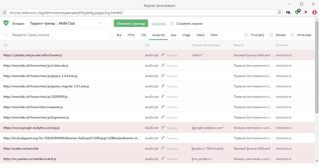 nnmclub.to · Issue #52742 · AdguardTeam/AdguardFilters · GitHub