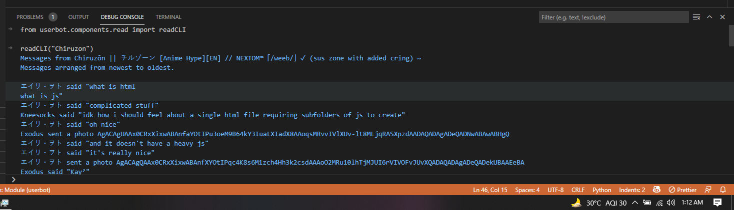 GitHub - Dank-del/dum-userbot: The userbot i used to read messages on telegram along with vscode