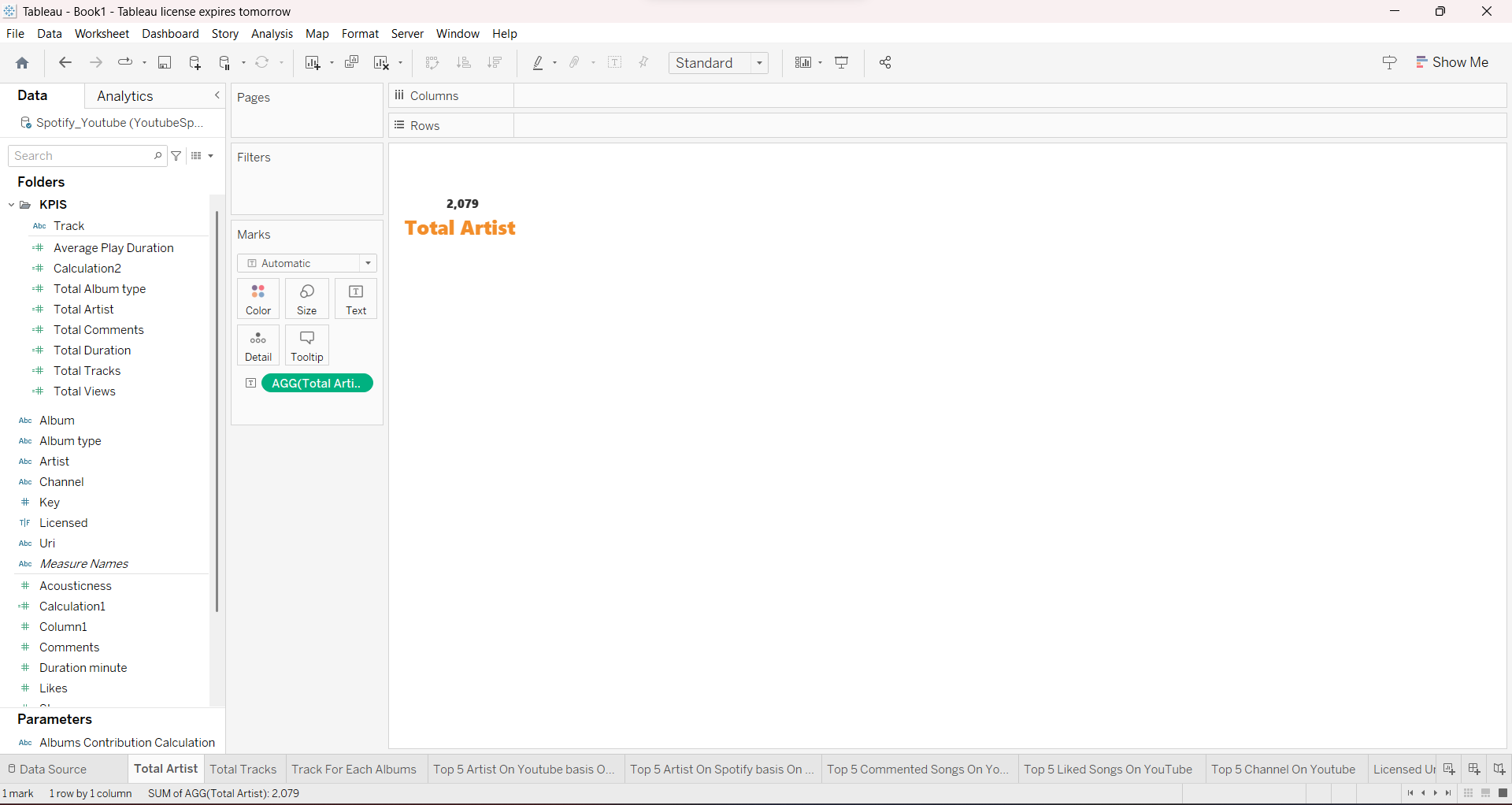 GitHub - pawan941394/YouTubeAndSpotify_DataAnalysis: "YouTube and ...