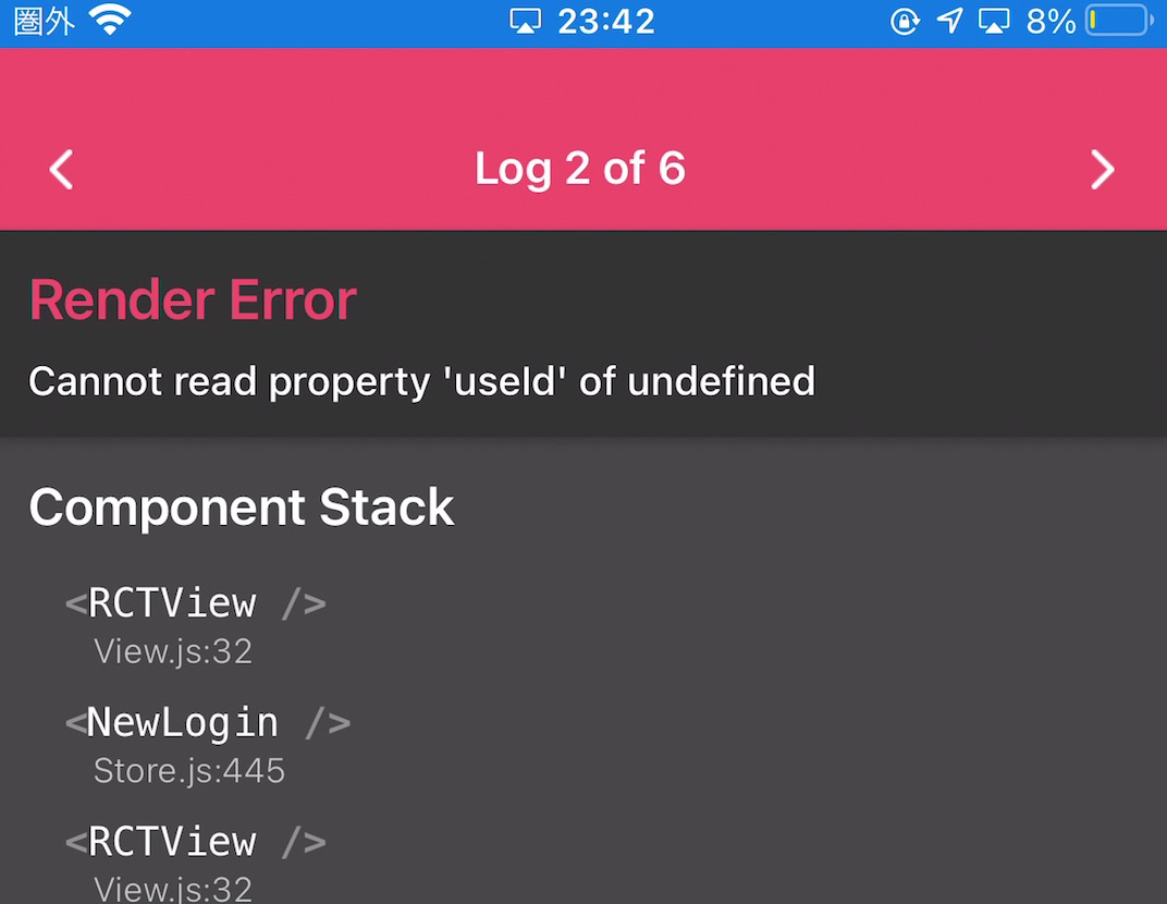 Cant Not Read A Property Useid Of Undefined · Issue 4197 · Geekyantsnativebase · Github 4605