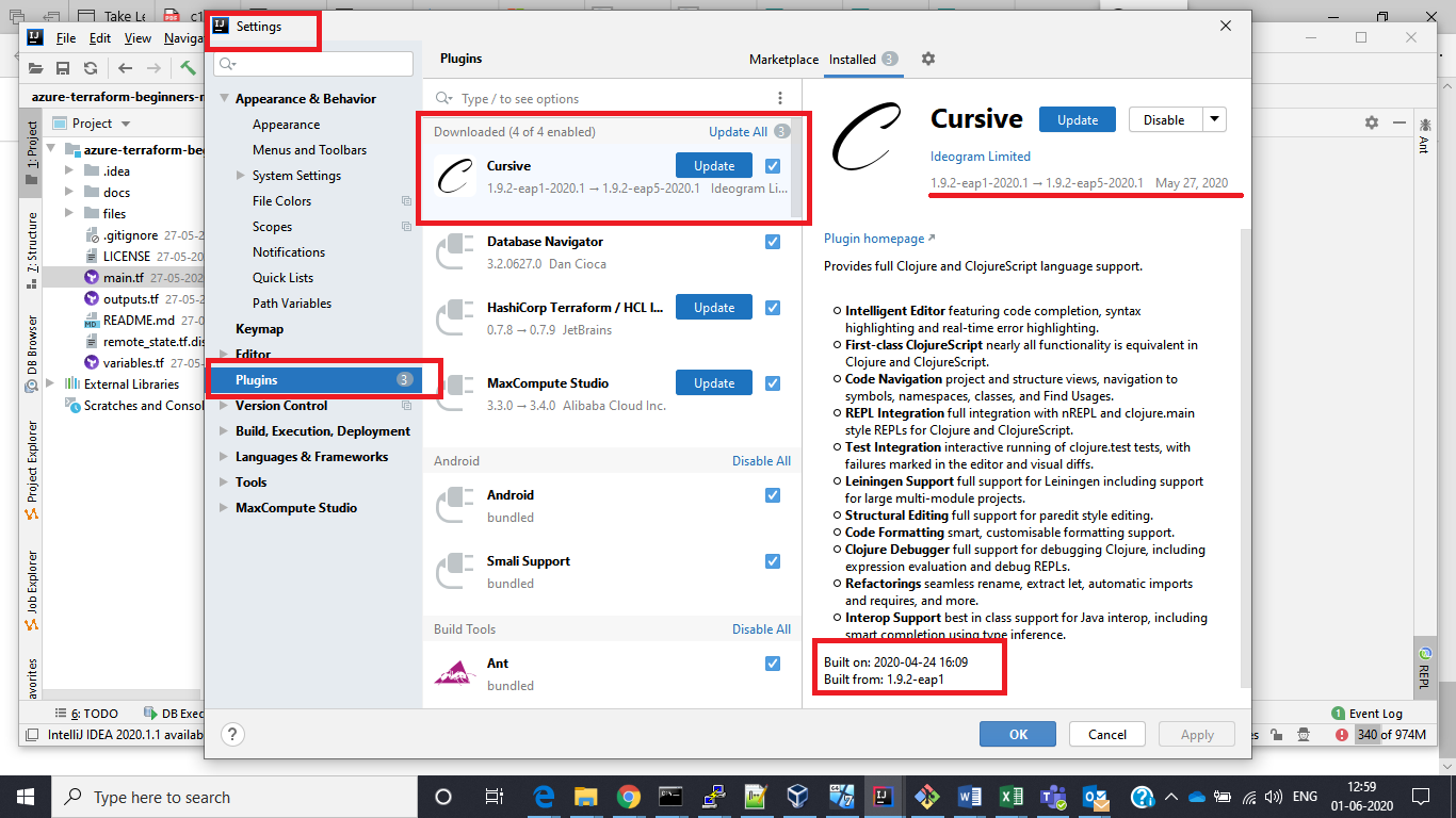 With Idea 2020.1 Run leading to error · Issue #2350 · cursive-ide/cursive · GitHub