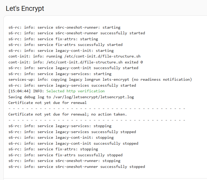 Certificate Expiry - Let'SEncrypt · Issue #85872 · home-assistant/core · GitHub