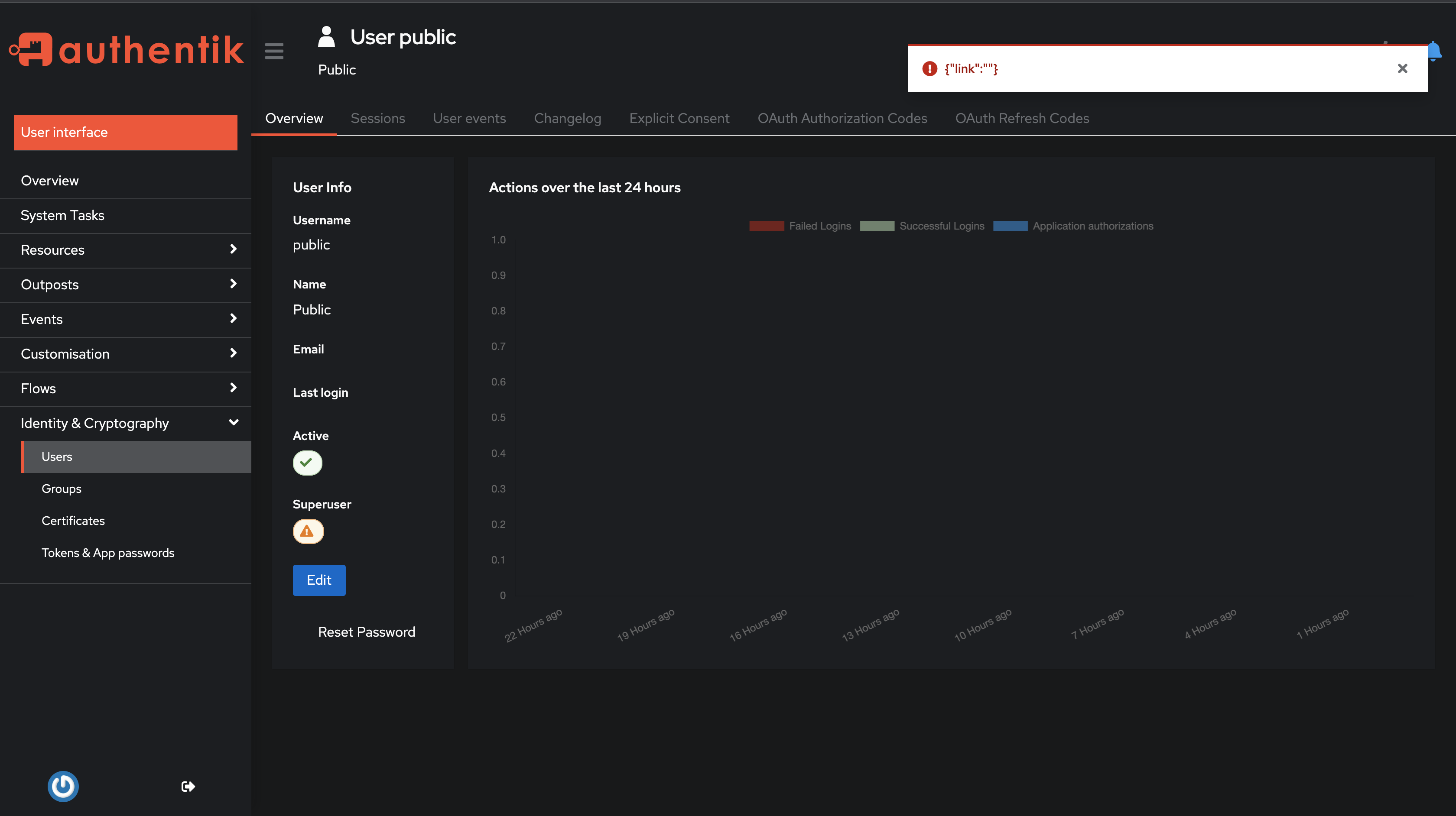 Unable to reset password from "Admin Interface" · Issue #1472 ...