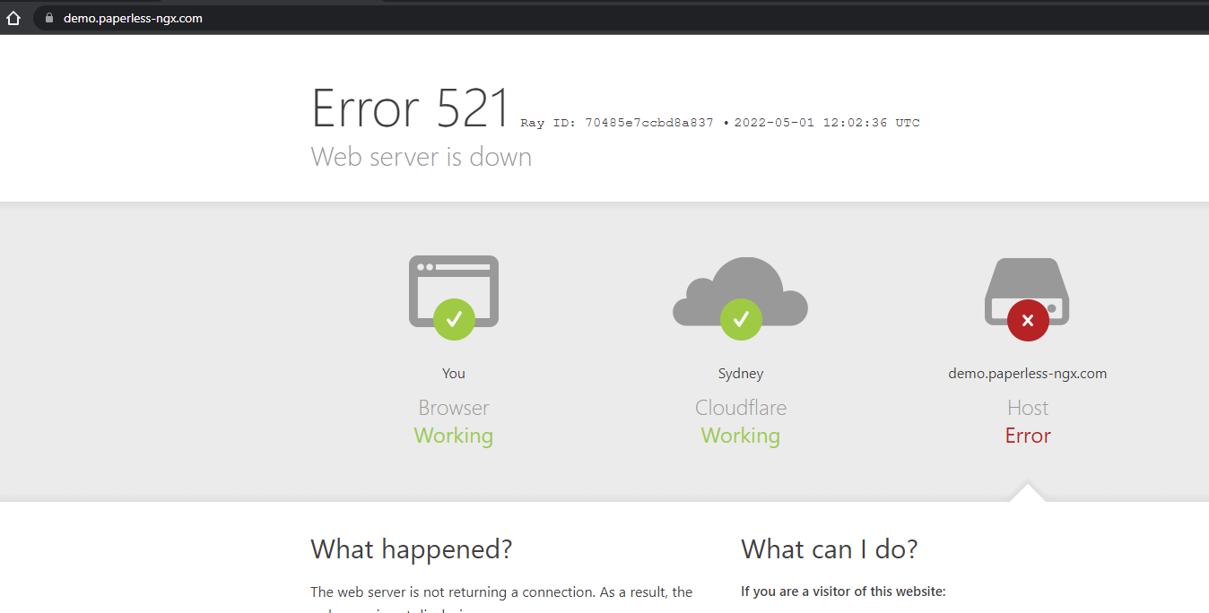 Demo down? · Issue #856 · paperless-ngx/paperless-ngx · GitHub