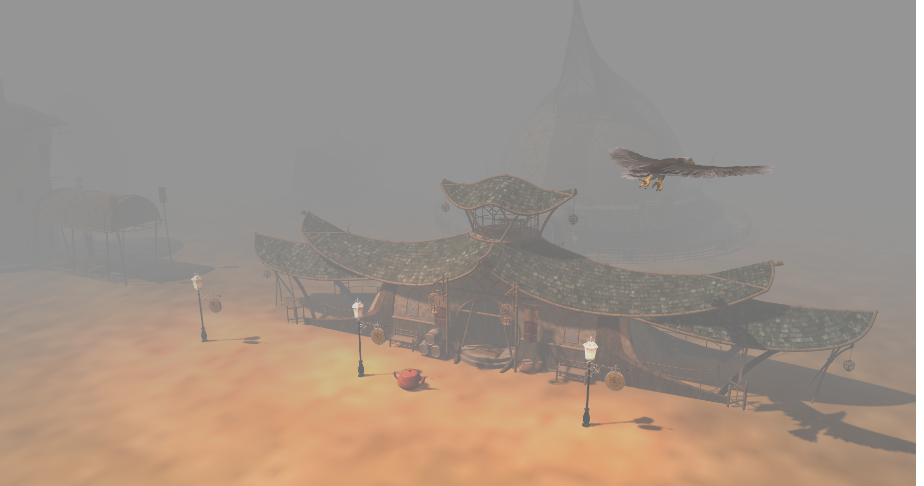 GitHub - TudorTrasculescu123/Graphics-Project: Scene presentation of a video game hosted in the ...