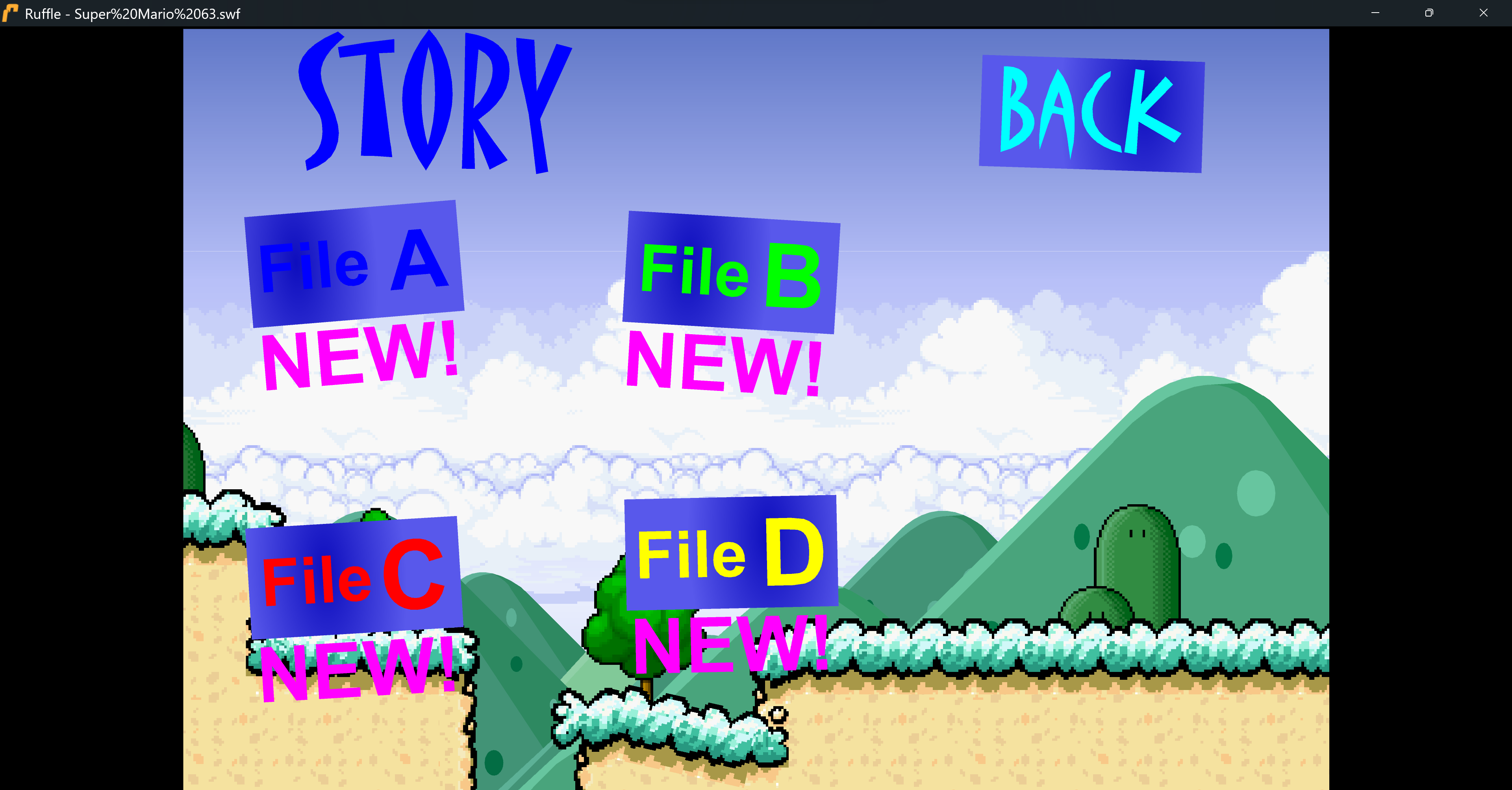 Ruffle Does Not Run Super Mario 63 Properly · Issue 10298 · Ruffle Rsruffle · Github 