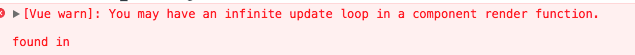 You may have an infinite update loop in a component render function. · Issue #264 · surmon-china ...