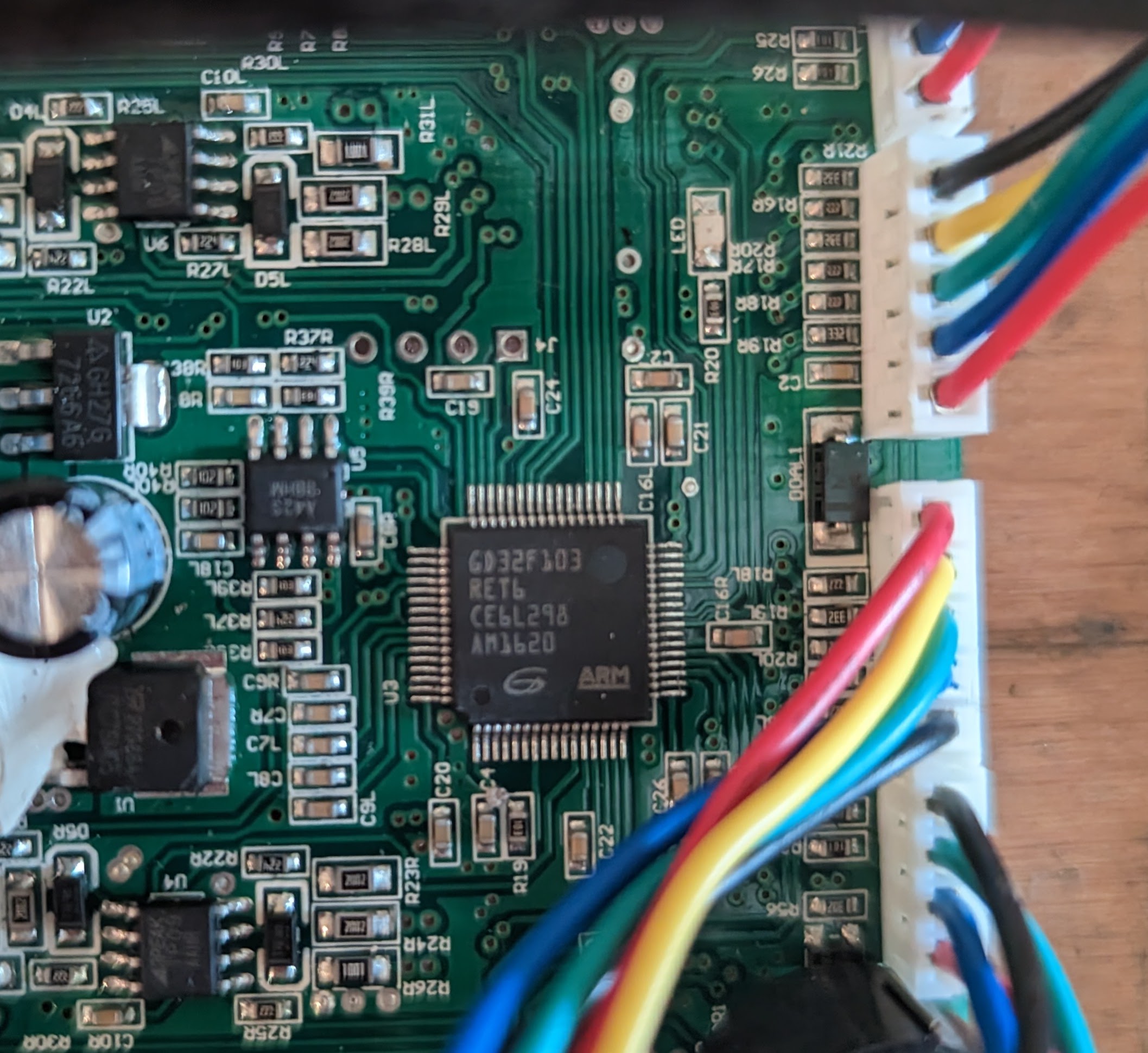 GD32F103 on gen 1 main board · Issue #8 · RoboDurden/Hoverboard-Firmware-Hack-Gen2.x · GitHub