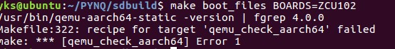 make boot_files BOARDS=ZCU102 · Issue #1074 · Xilinx/PYNQ · GitHub