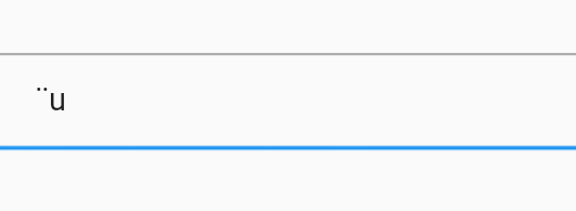 Android Dead Keys Are Not Producing Accented Characters · Issue 132297 · Flutterflutter · Github
