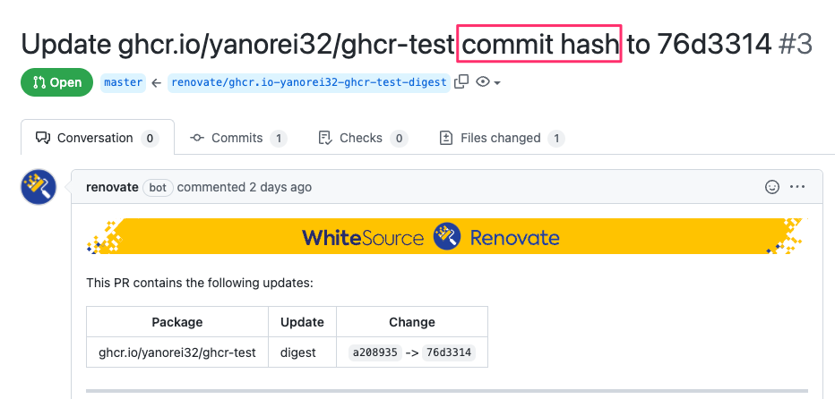 PR title/commit message for update docker image digest is something wrong · Issue #14471 ...