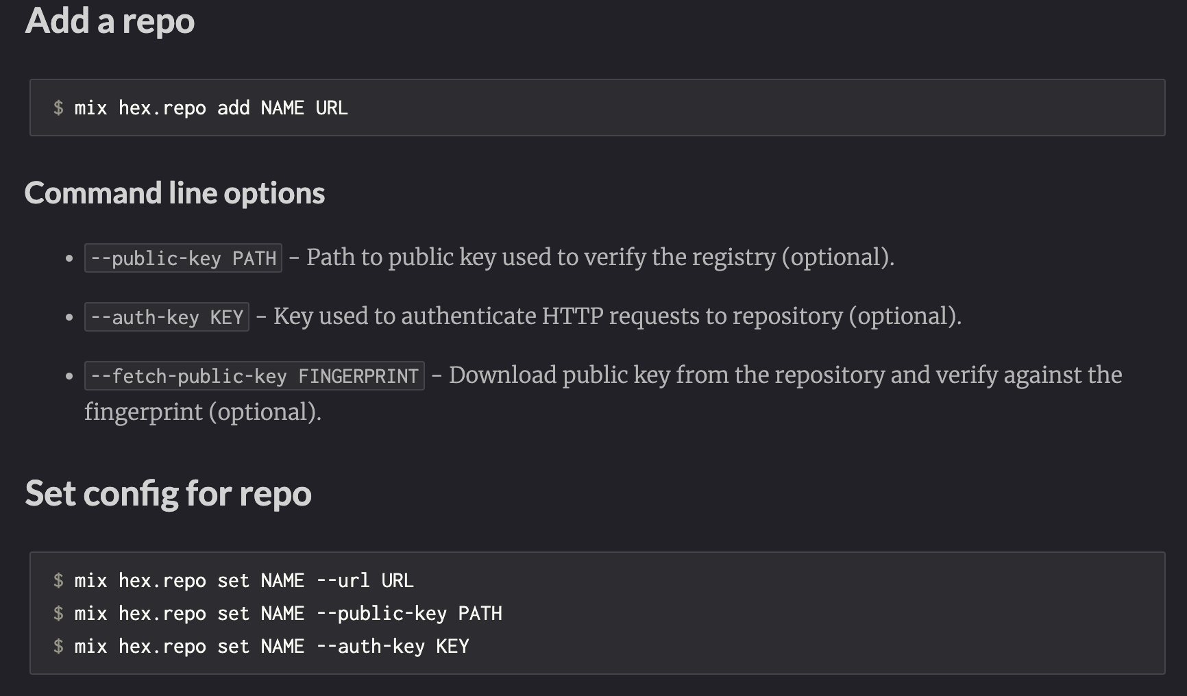 Custom (third-party) Repositories for Hex in Elixir · renovatebot renovate · Discussion #24764 ...