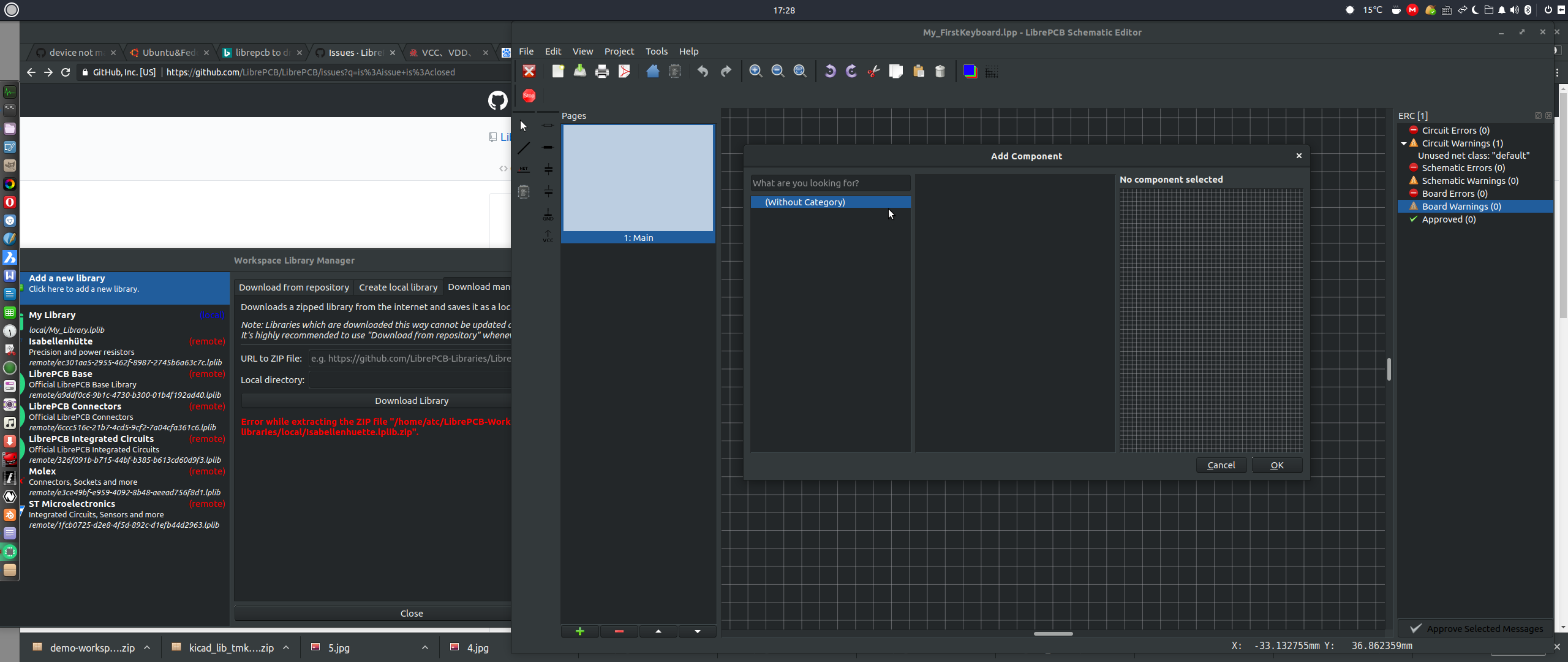 how to add component and there's no help doc or wiki for instructions · Issue #197 · LibrePCB ...