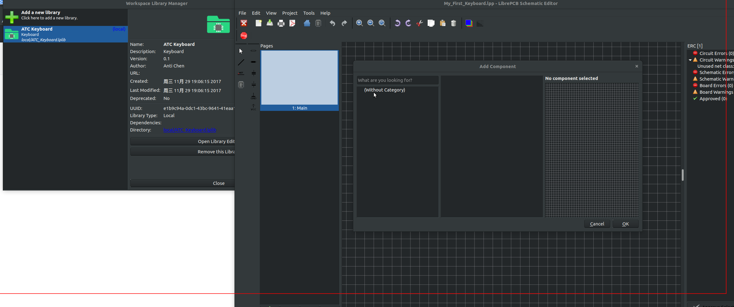 after import library there's no component there · Issue #201 · LibrePCB/LibrePCB · GitHub