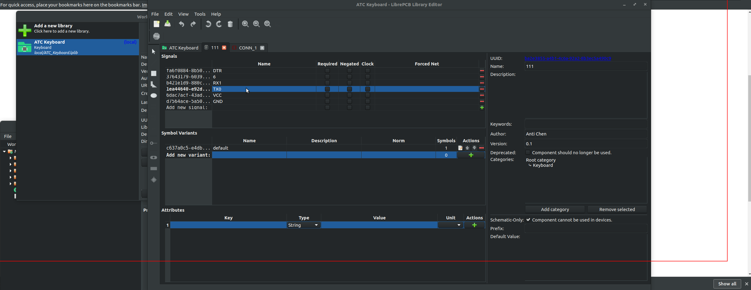 the library elements can not be saved because is not valid · Issue #208 · LibrePCB/LibrePCB · GitHub