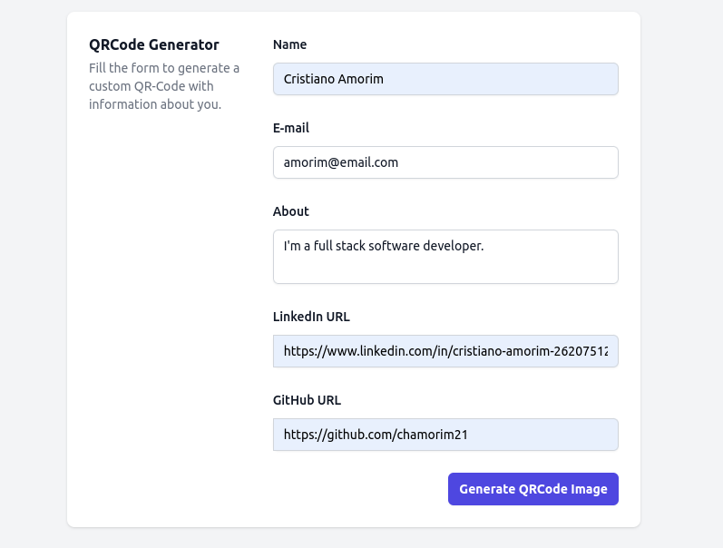 GitHub - chamorim21/qrcode-generator