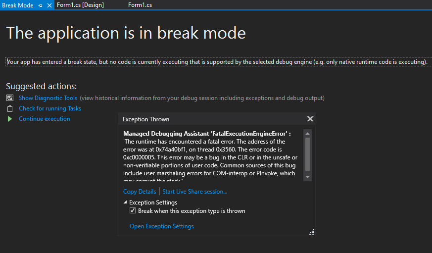 Bug Net Framework Application Crash After Upgrade To 2801 From 1683 · Issue 1409 · Mono