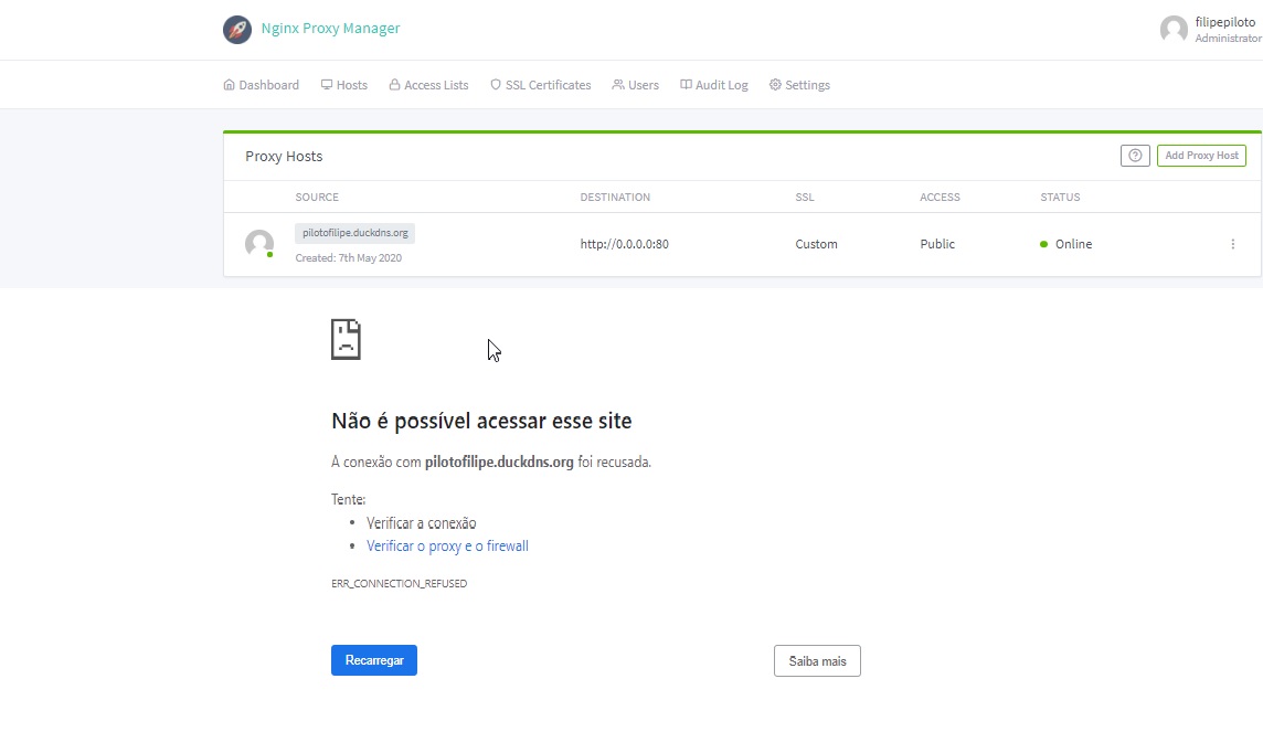 Can not create new certificat · Issue #76 · hassio-addons/addon-nginx-proxy-manager · GitHub
