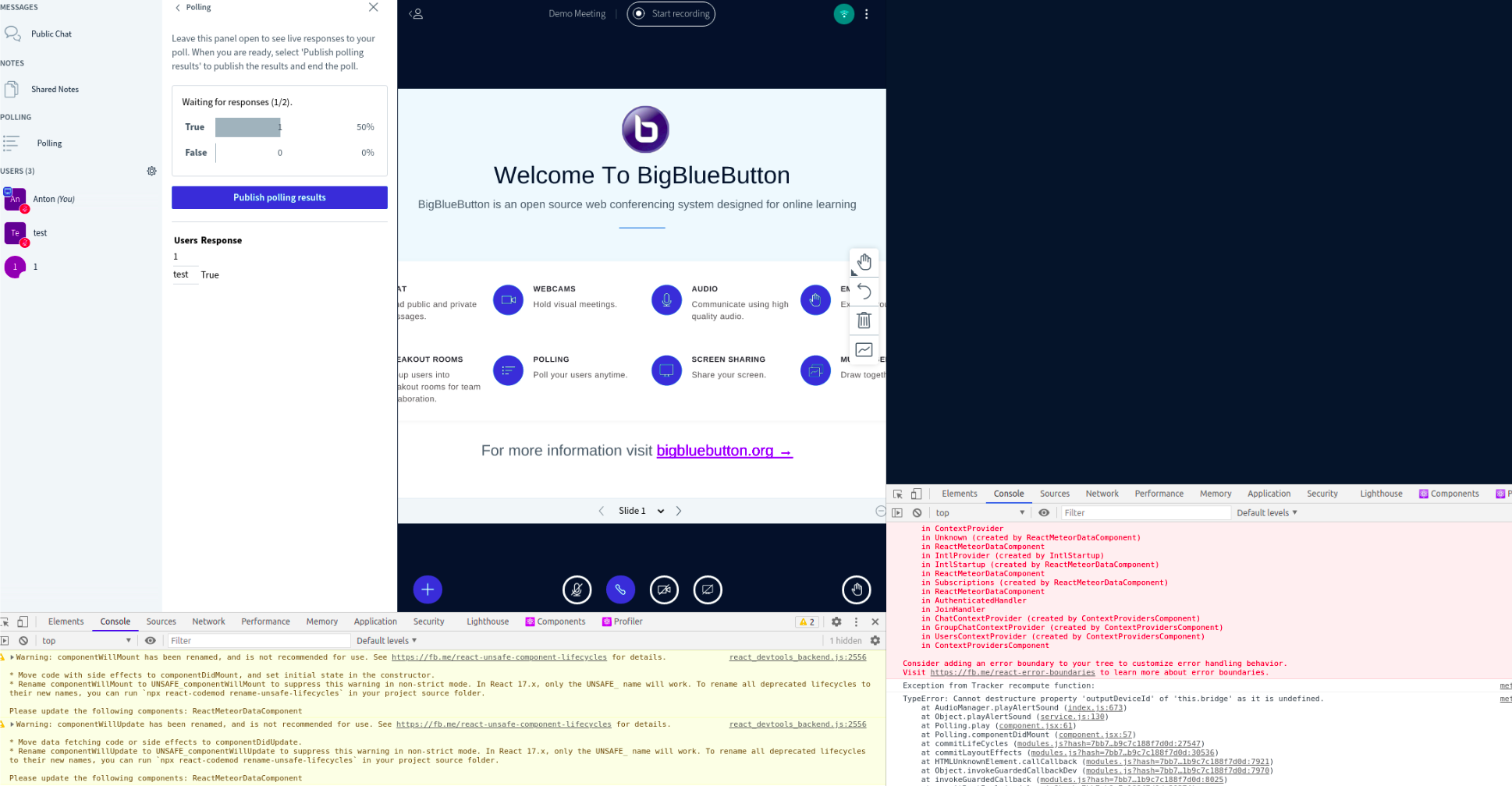 2.3 beta-2 Blue screen appears after survey is sent · Issue #11968 ...
