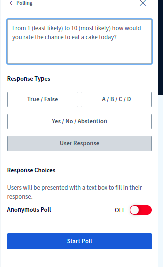 Support for (Majority|Usual|Central) Judgment Polls · Issue #11572 · bigbluebutton/bigbluebutton ...
