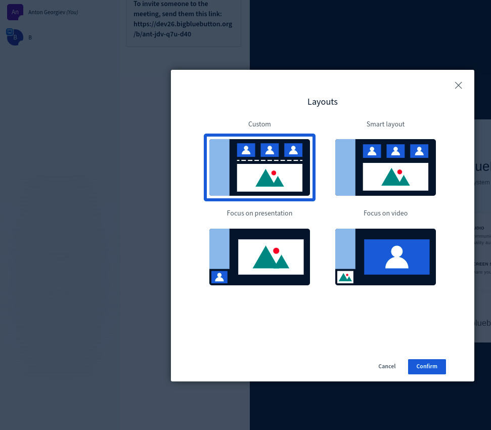 Allow Moderators To Also Propagate Their Layout · Issue 16439 · Bigbluebutton Bigbluebutton
