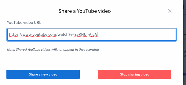Share YouTube video UI simplification · Issue #7282 · bigbluebutton/bigbluebutton · GitHub