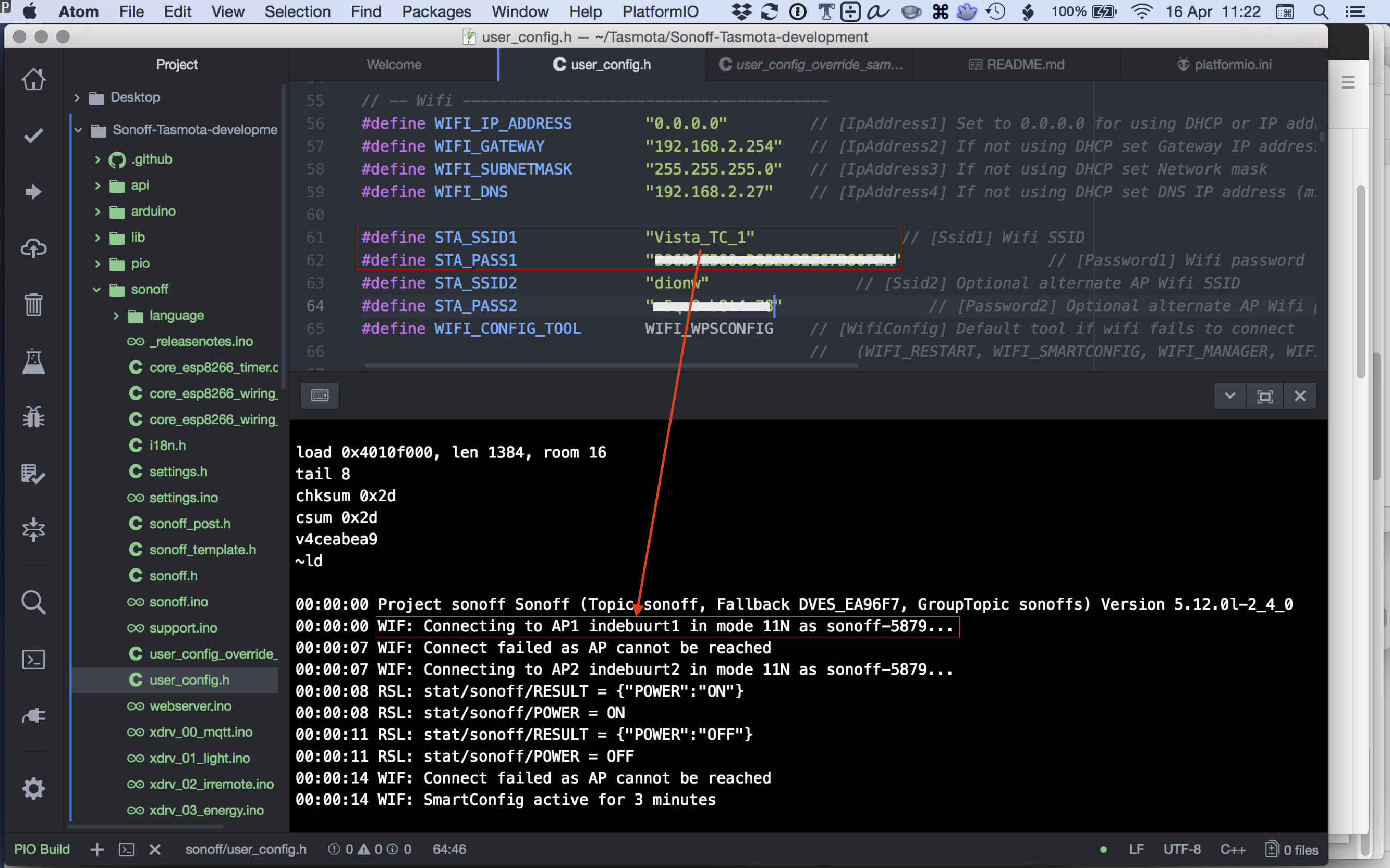 AP Ssid names not appearing to compile correctly · Issue #2453 · arendst/Tasmota · GitHub