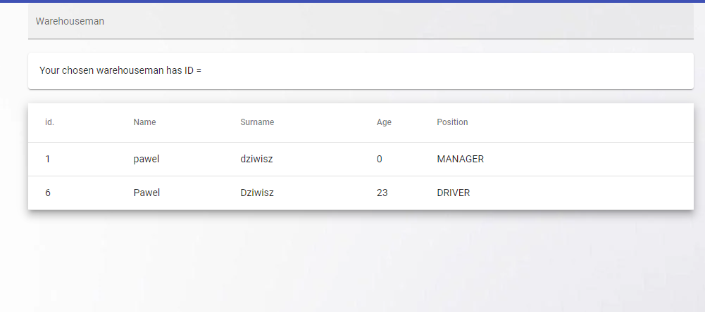 Github Dziwiszgit Warehouse Angular